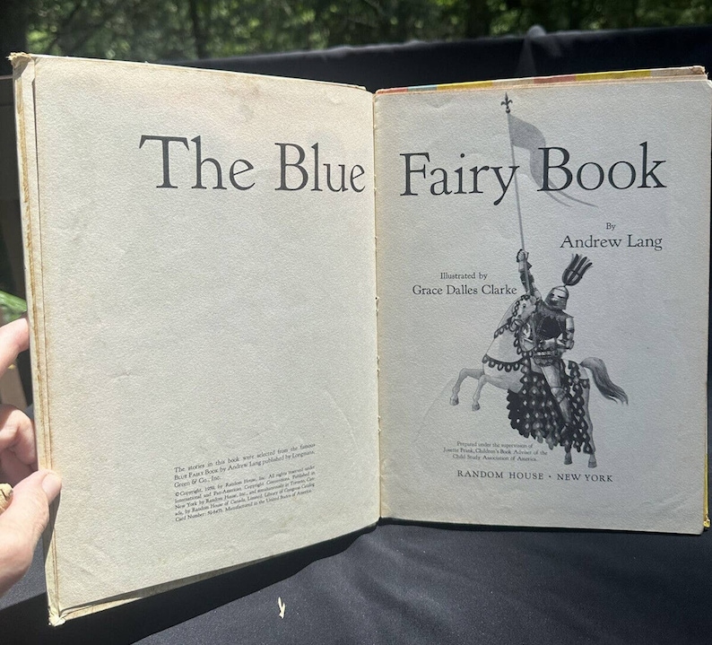 The Blue Fairy Book by Andrew Lang 1959 Illustrated by Grace Dalles ...