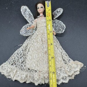 Vintage 1971 MCM Topper Dawn Angie Doll Christmas Angel Tree Topper ...