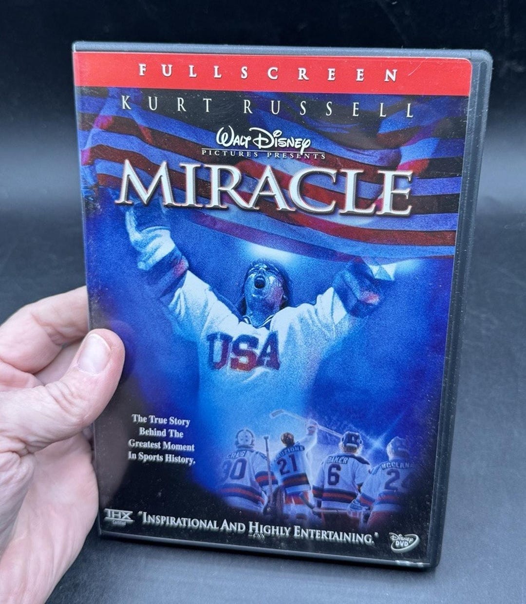 Vintage Disney Store Movie Walt Disney Miracle 2004 DVD Excellent ...