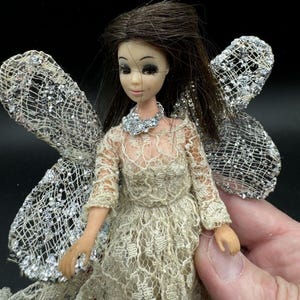 Vintage 1971 MCM Topper Dawn Angie Doll Christmas Angel Tree Topper ...