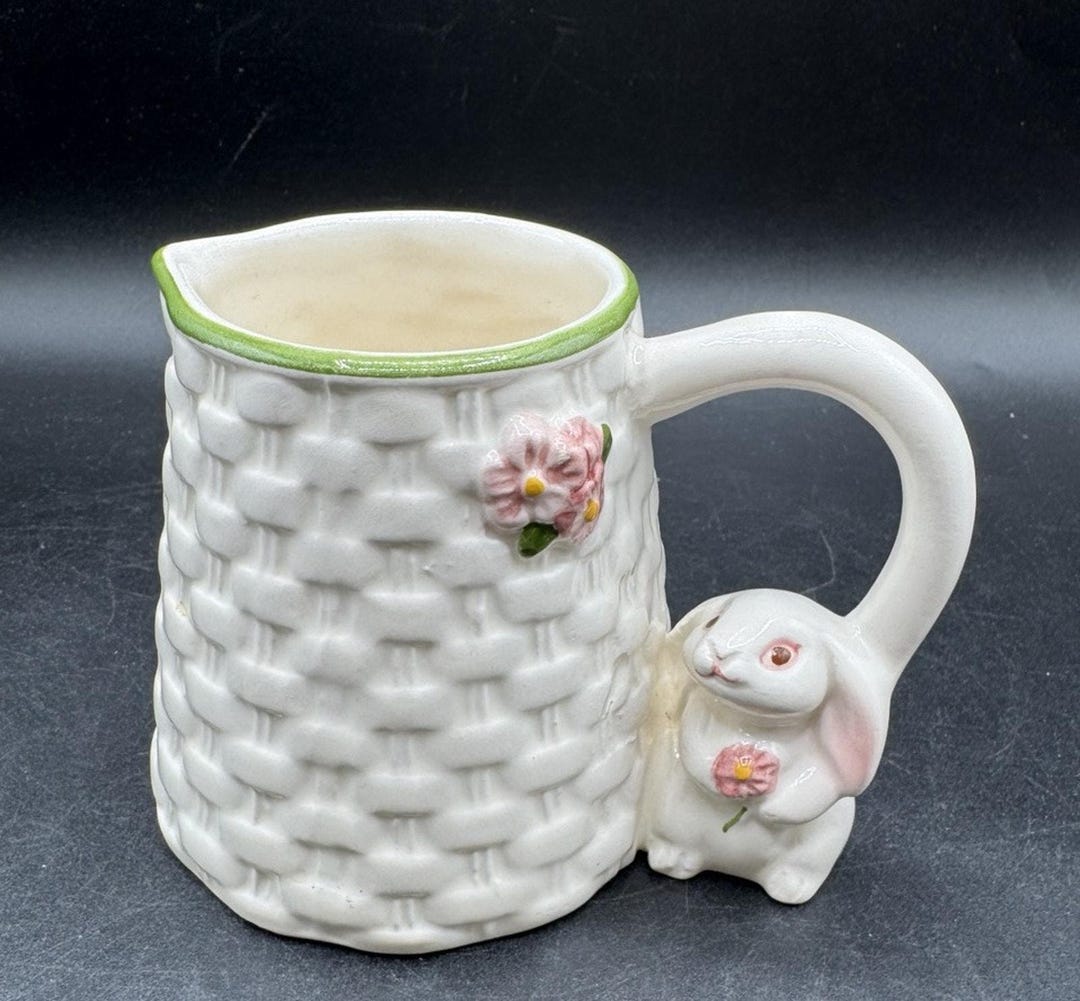 Rare Avon 1970’s Collectible Ceramic Bunny Set – Creamer Only -ES1 - Etsy