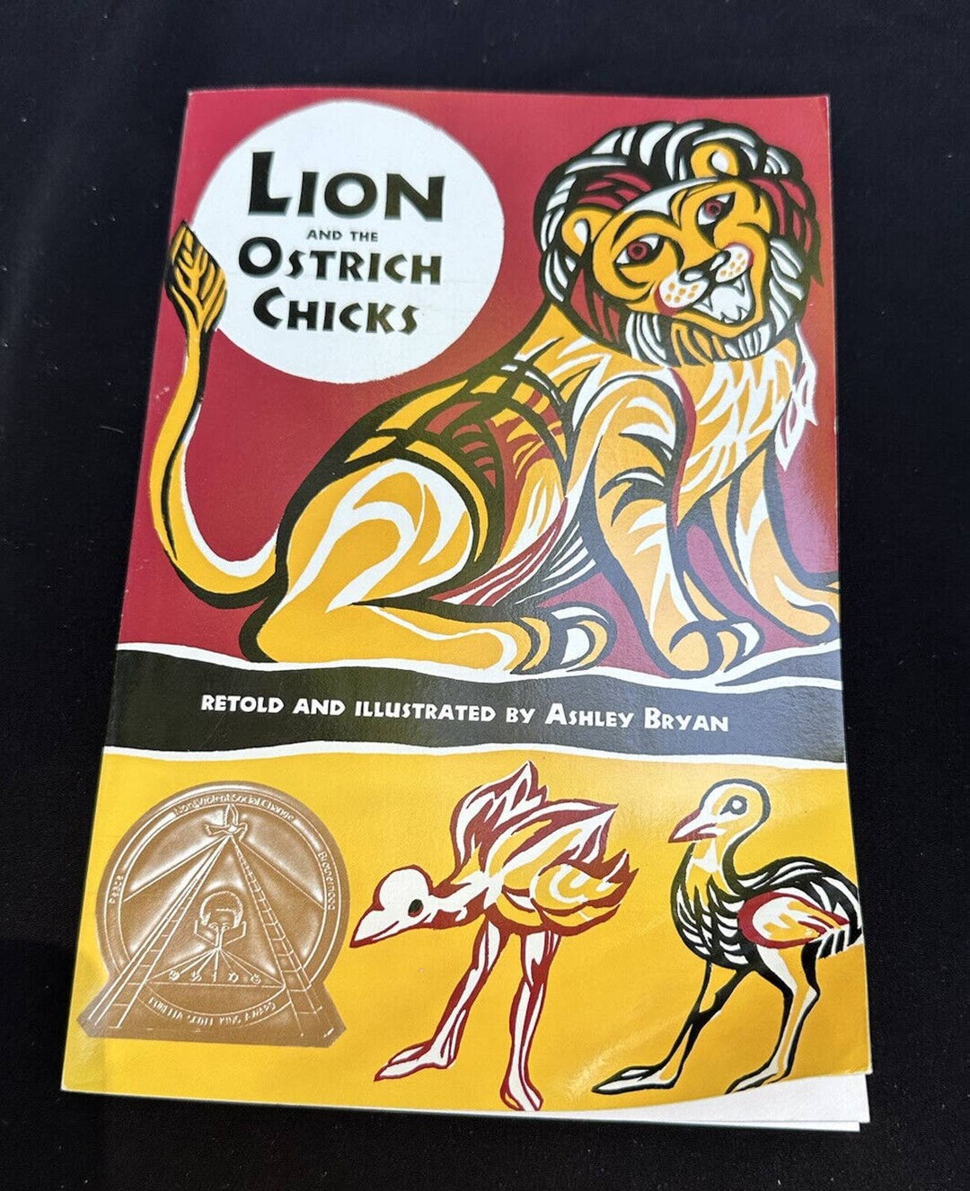 LION and the OSTRICH CHICKS by Ashley Bryan Autographed by Author ...