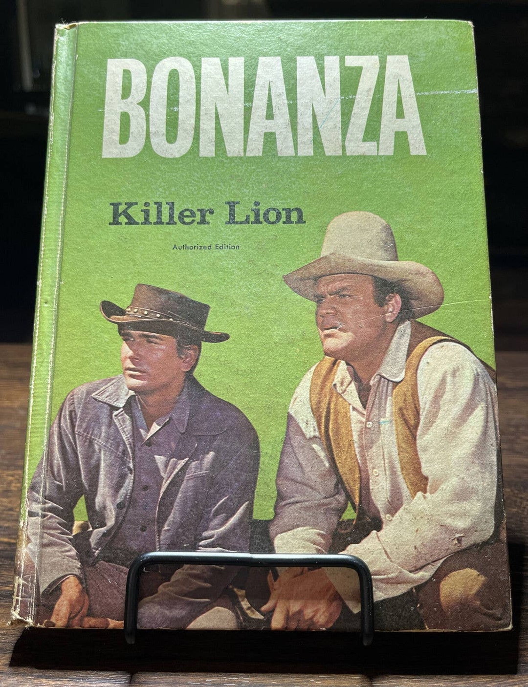 Killer Lion by Steve Frazee Bonanza 1966 Whitman Publishing Authorized ...