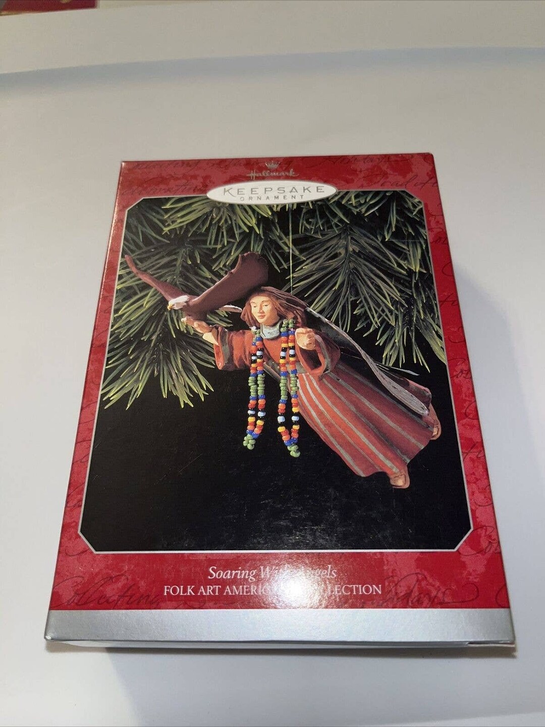 Brand NEW! 1998 Hallmark Soaring With Angels Ornament Folk Art Indian ...