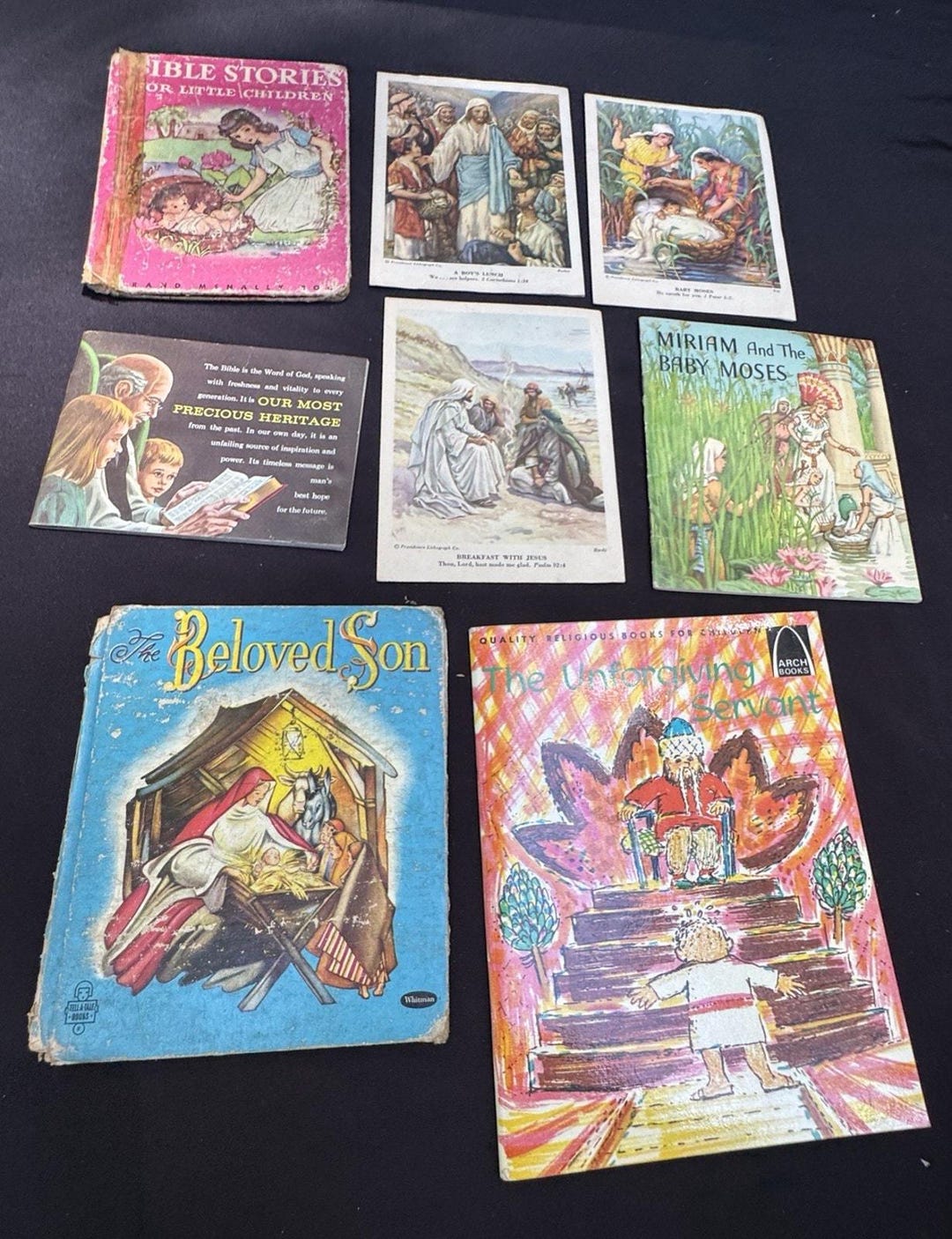 Vintage 1930 - 1970 Religious Christmas Booklets & Books Tracts Moses ...