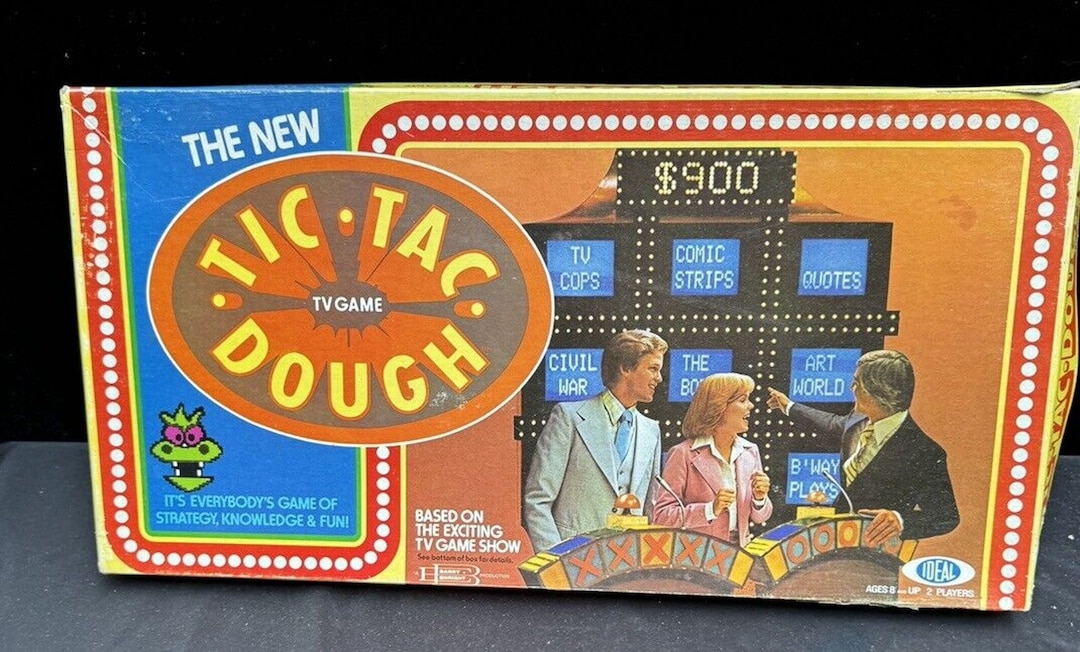 Vintage Tic-tac-dough TV Show Game EUC COMPLETE Ideal 1977 - Etsy