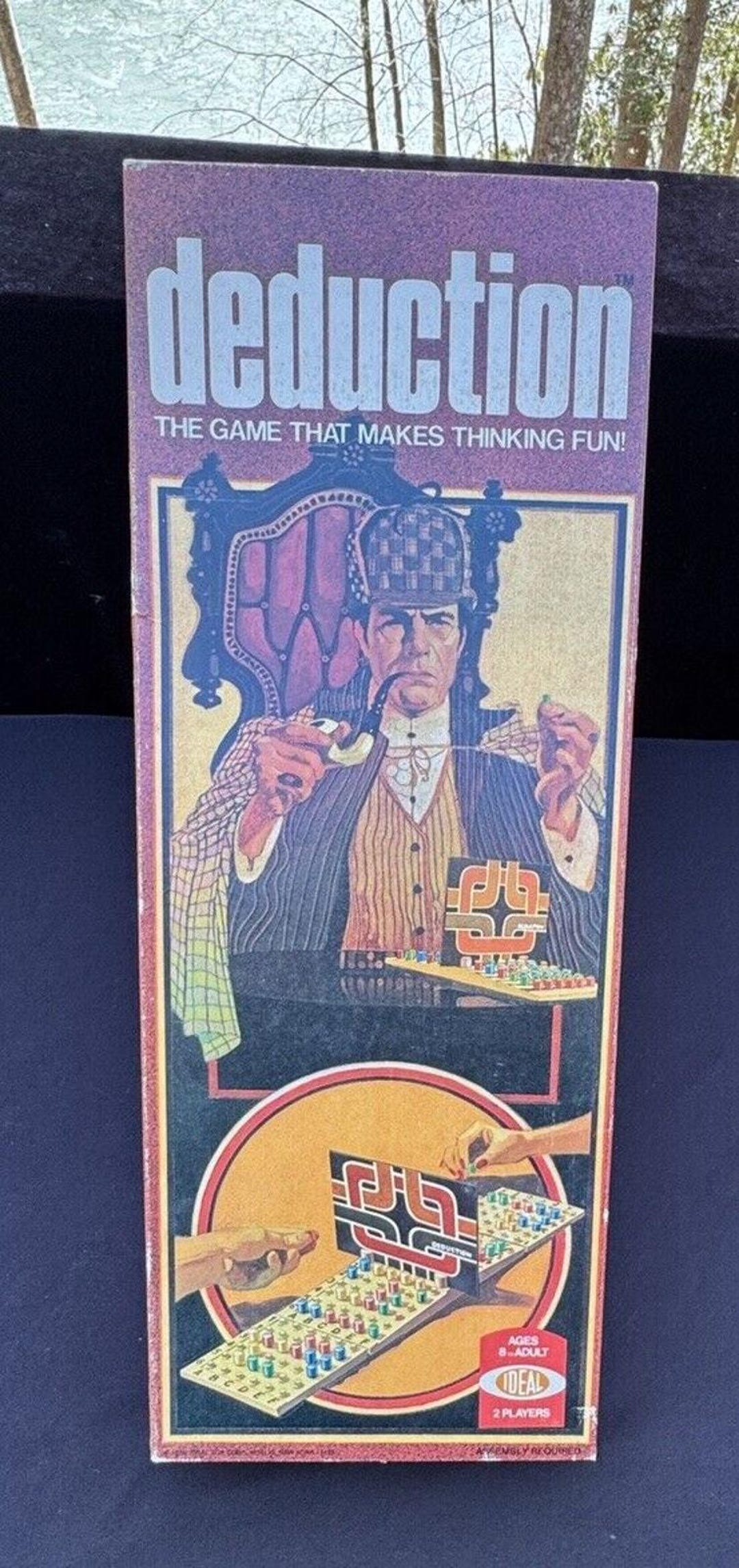 Vintage 1976 Deduction Board Game Strategy Ideal Games Excellent ...