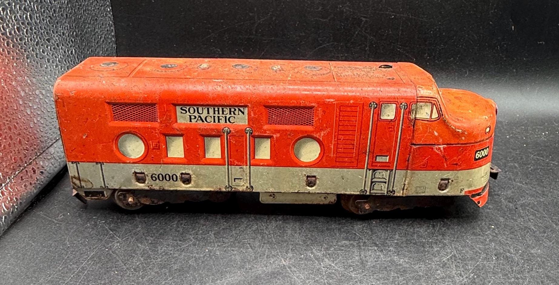 Vintage 1940’s Marx Train 6000 Southern Pacific DUMMY Diesel Locomotive ...