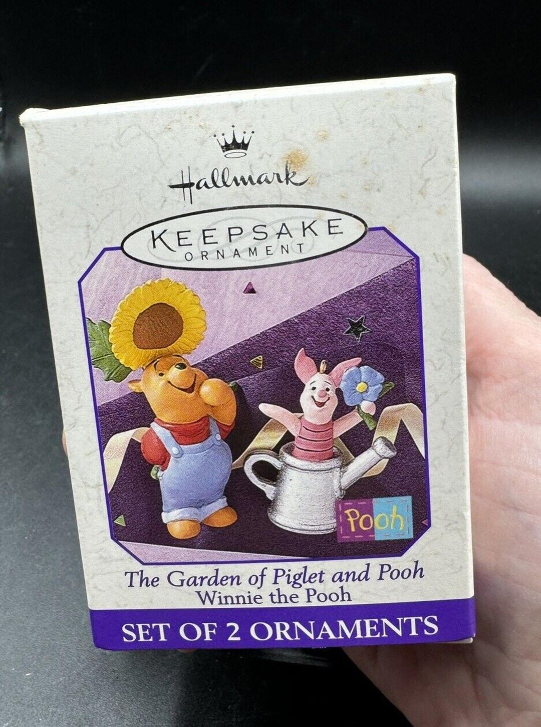 The Garden of Piglet and Winnie the Pooh Hallmark 1998 Spring Ornament ...