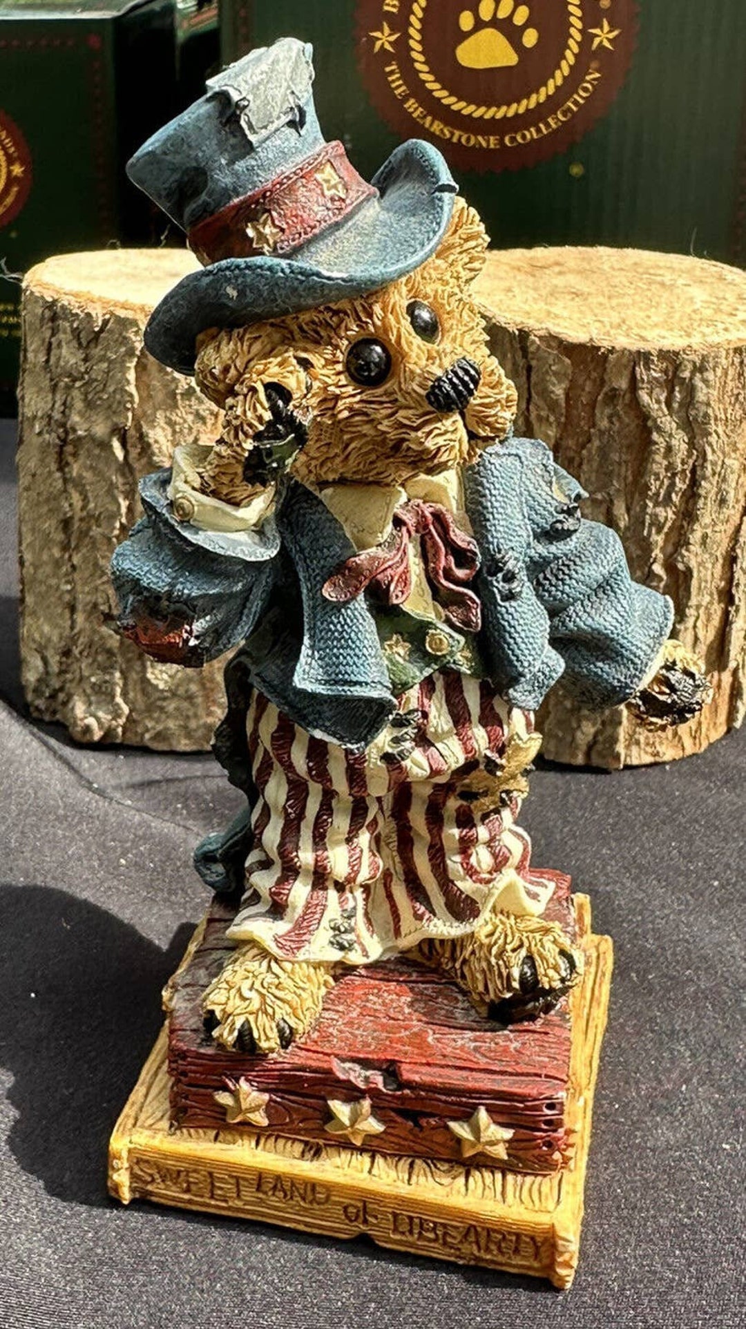 Boyds Bears 1996-1997 F.o.b. Special Edition Figurine #01996-21 "uncle ...