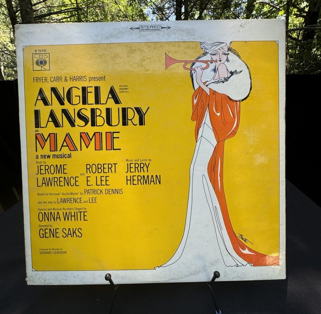 Angela Lansbury as Mame A New Musical 1969 Vinyl Album Original ...