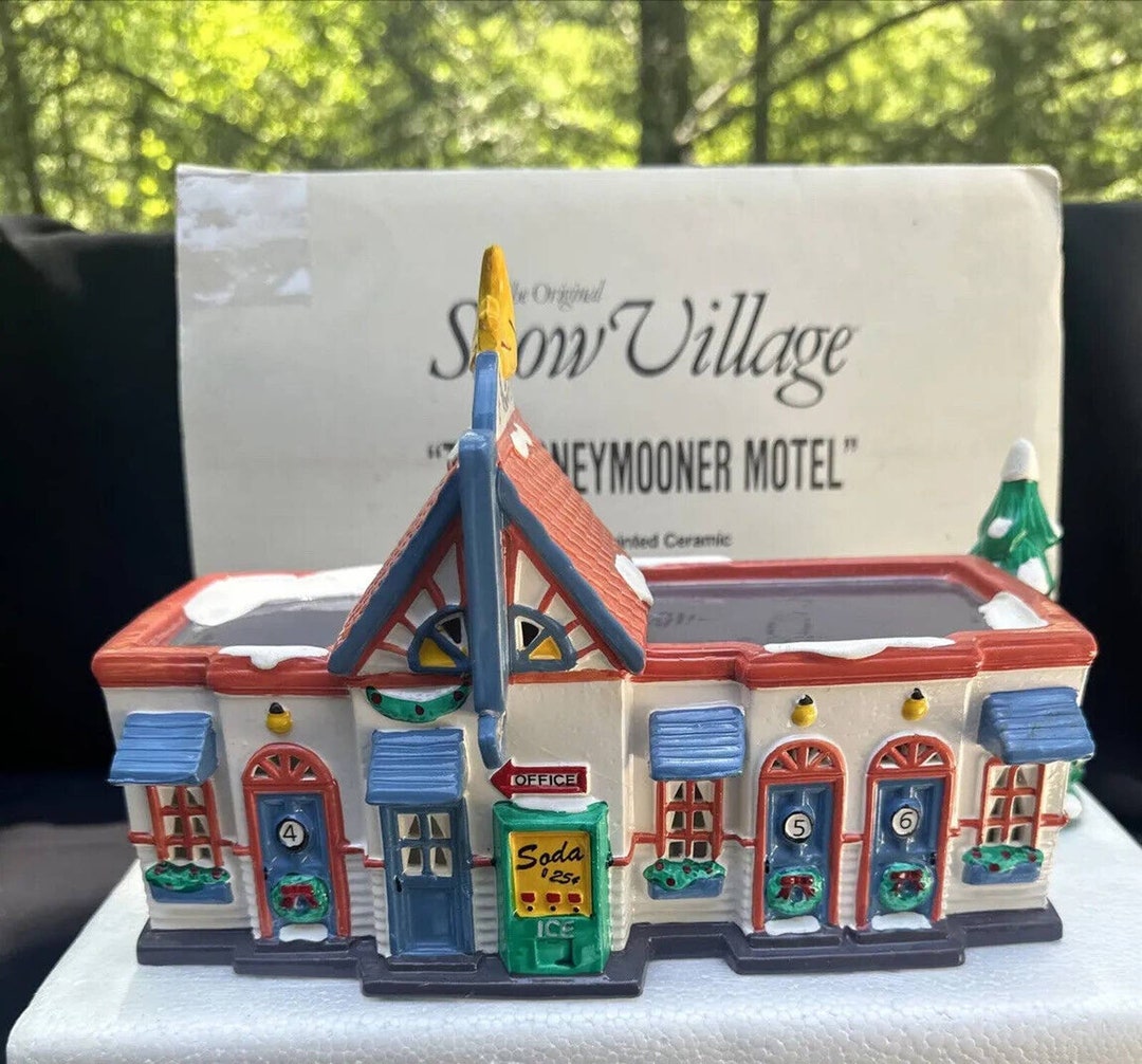 Department 56 the Original Snow Village the Honeymooner Motel # 5401-1 ...