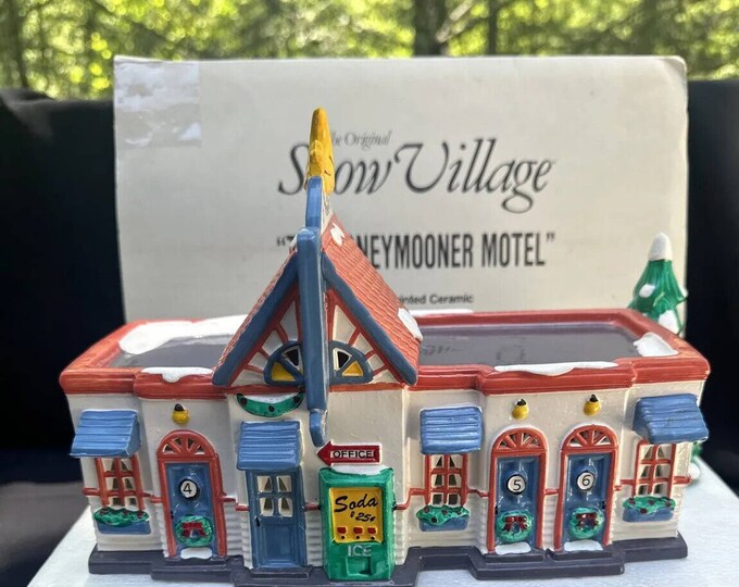 Department 56 the Original Snow Village the Honeymooner Motel # 5401-1 ...