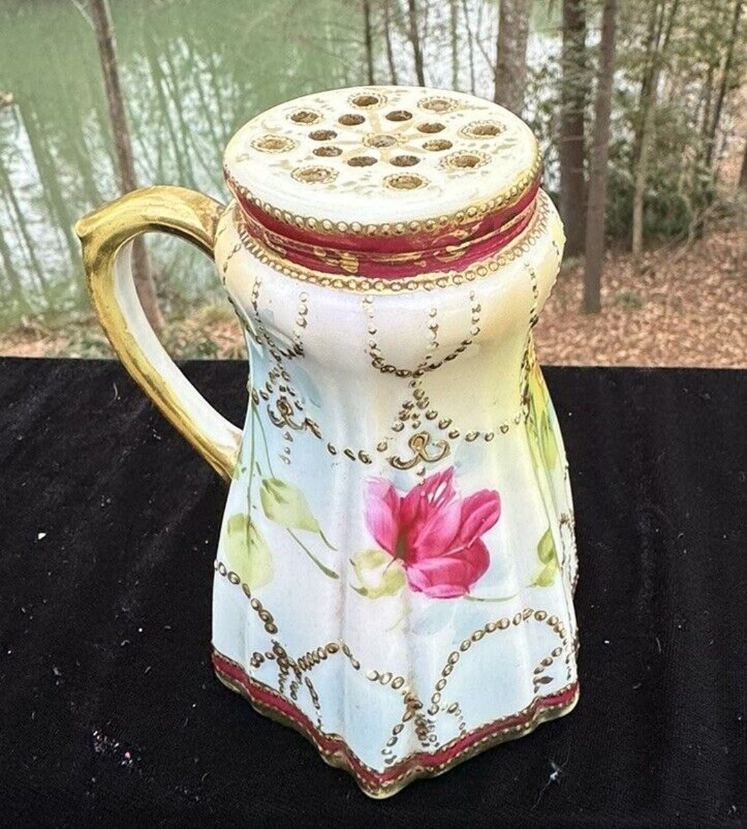 Antique 1891 Morimura Gumi Nippon Gilded Sugar Shaker Early 19th ...