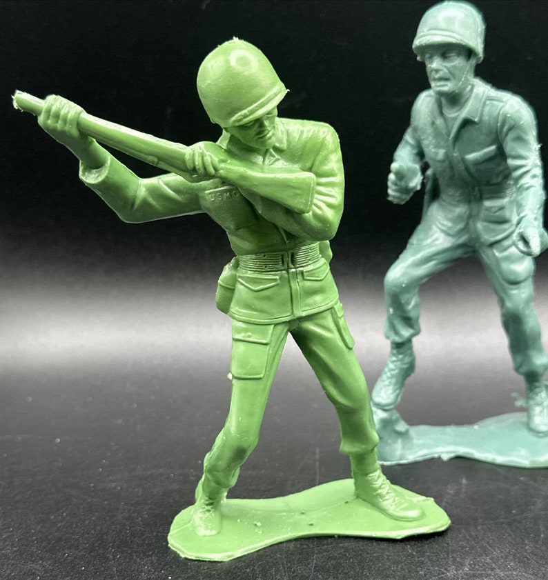 Vintage Louis Marx 6 & 5 WWII Army JUMBO Lot of 3 1960s - Etsy