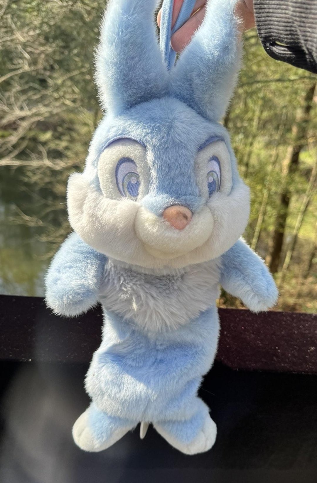 Disney Store Bambi Blue THUMPER Crib Pull Musical Plush BRAHMS LULLABY ...