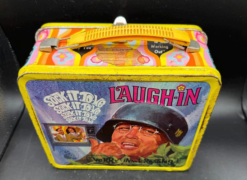 Vintage 1960’s U.S.A Comedy TV Show " LAUGH-IN " Lunch Box No Thermos ...