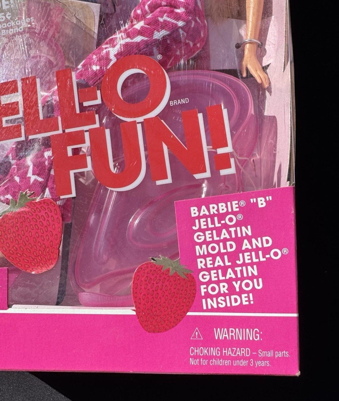 Barbie Jell-o Fun Barbie Doll 2001 Mattel #55417 Real JELLO & MOLD Nrfb ...