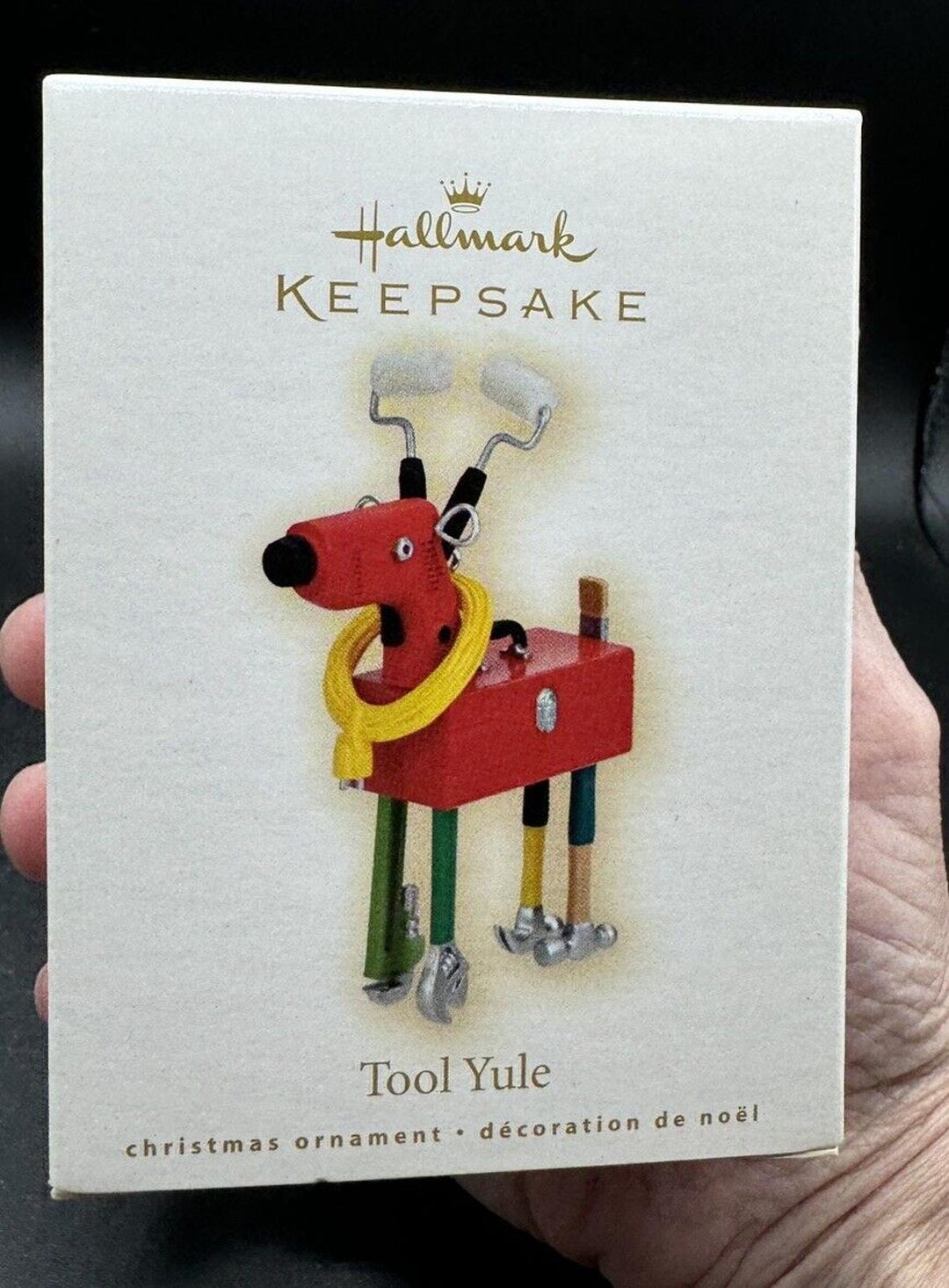 Hallmark TOOL YULE REINDEER Hammer Wrench Screwdriver Ornament New ...