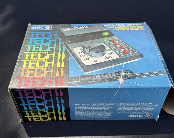 MRC Tech II Loco-motion 1500 Dc Hobby Transformer Train Controller HO ...