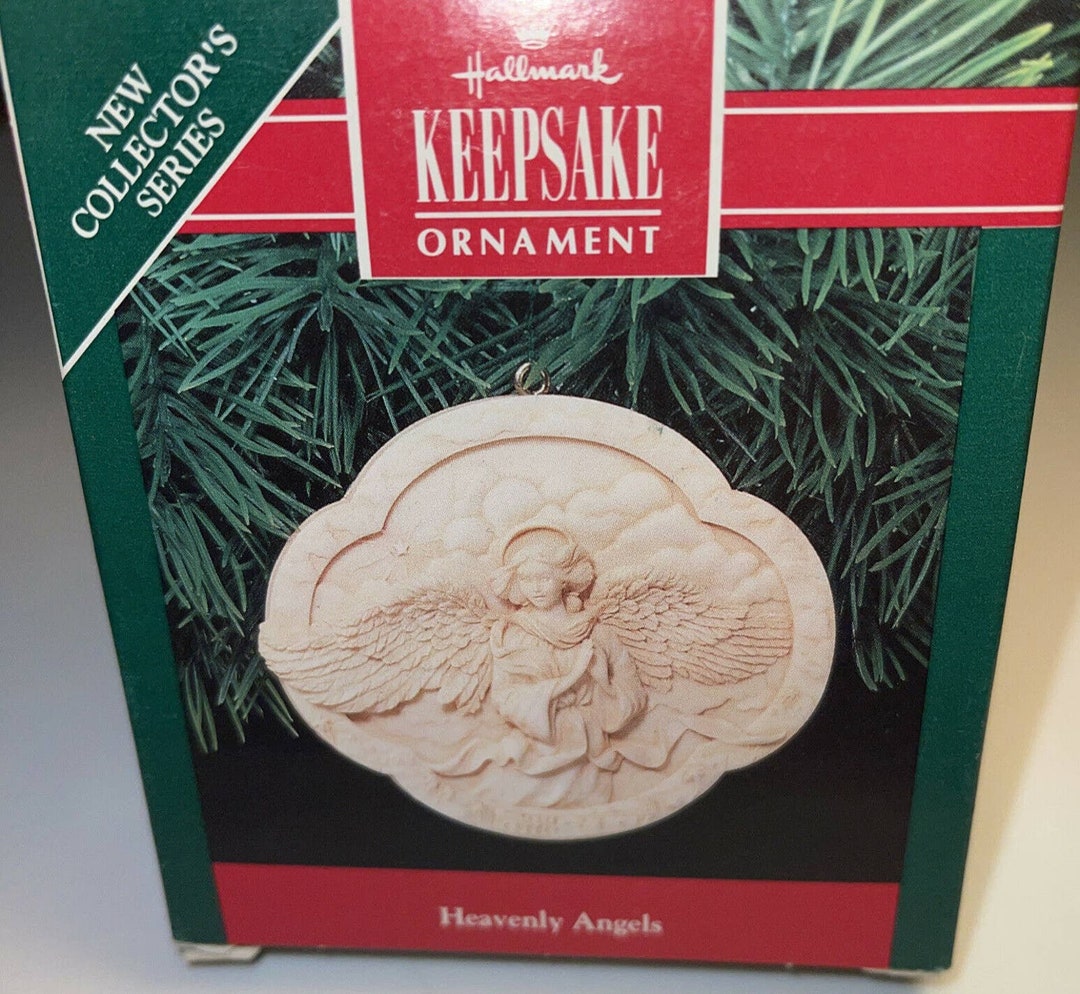 NEW Hallmark 1991 Heavenly Angels Angel Series Christmas Ornament KK Y ...