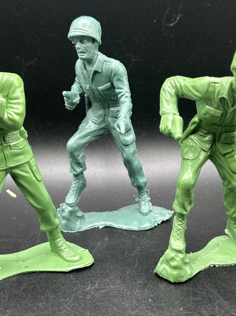 Vintage Louis Marx 6 & 5 WWII Army JUMBO Lot of 3 1960s - Etsy
