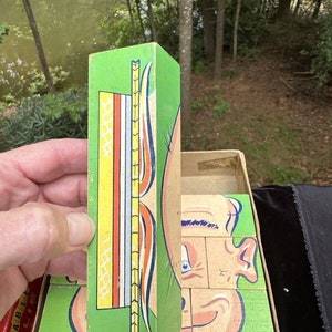 1950s Halsam Changeable Charlie Puzzle Game 4,194,304 Different Faces ...