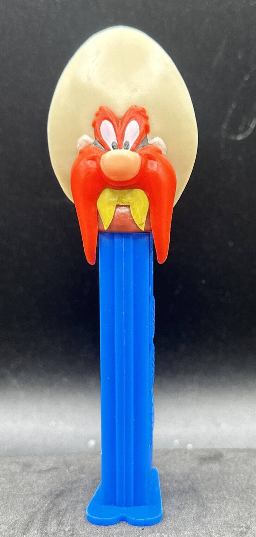 Vintage Pez Dispenser Warner Brothers 1995 Yosemite Sam Blue Base Feet ...