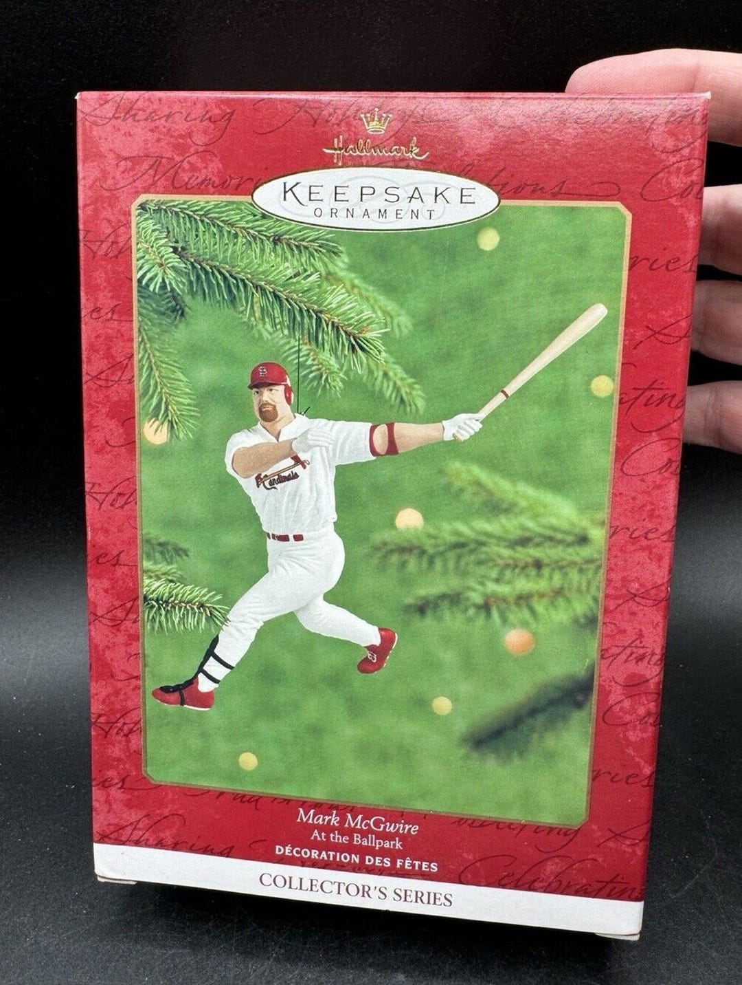 Mark Mcgwire MLB at the Ballpark Hallmark Ornament 2000 #5 in Series ...