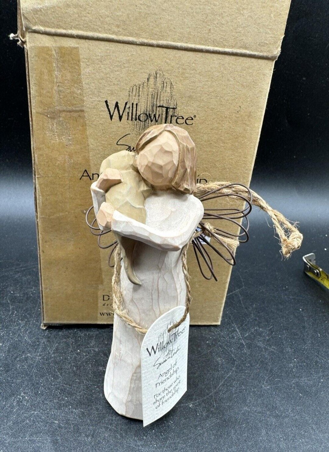 Willow Tree 1999 Demdaco Susan Lordi Angel of Friendship Figurine 5 ...