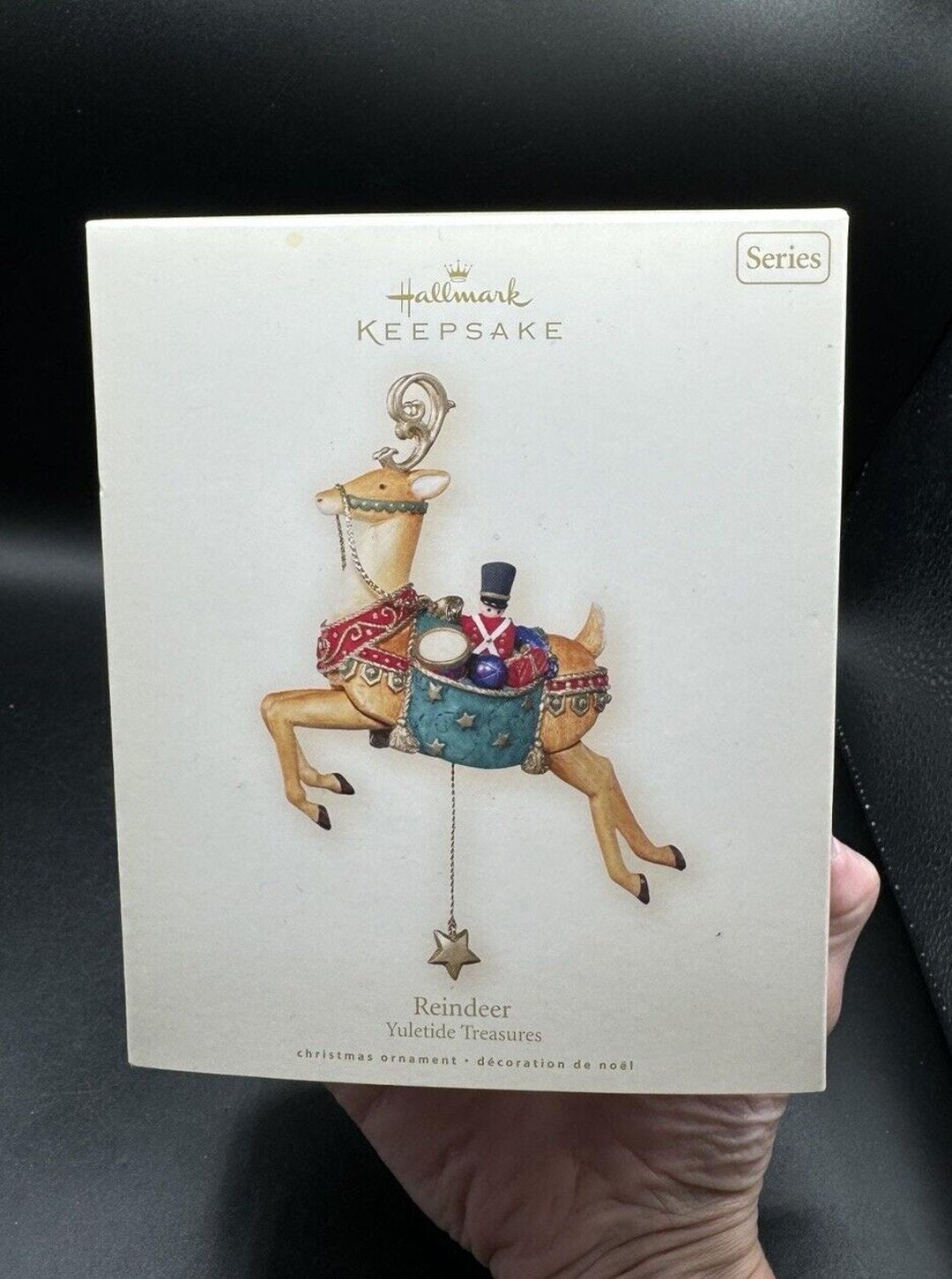 Yuletide Treasures #2 in Series “reindeer” Hallmark Ornament Brand New ...