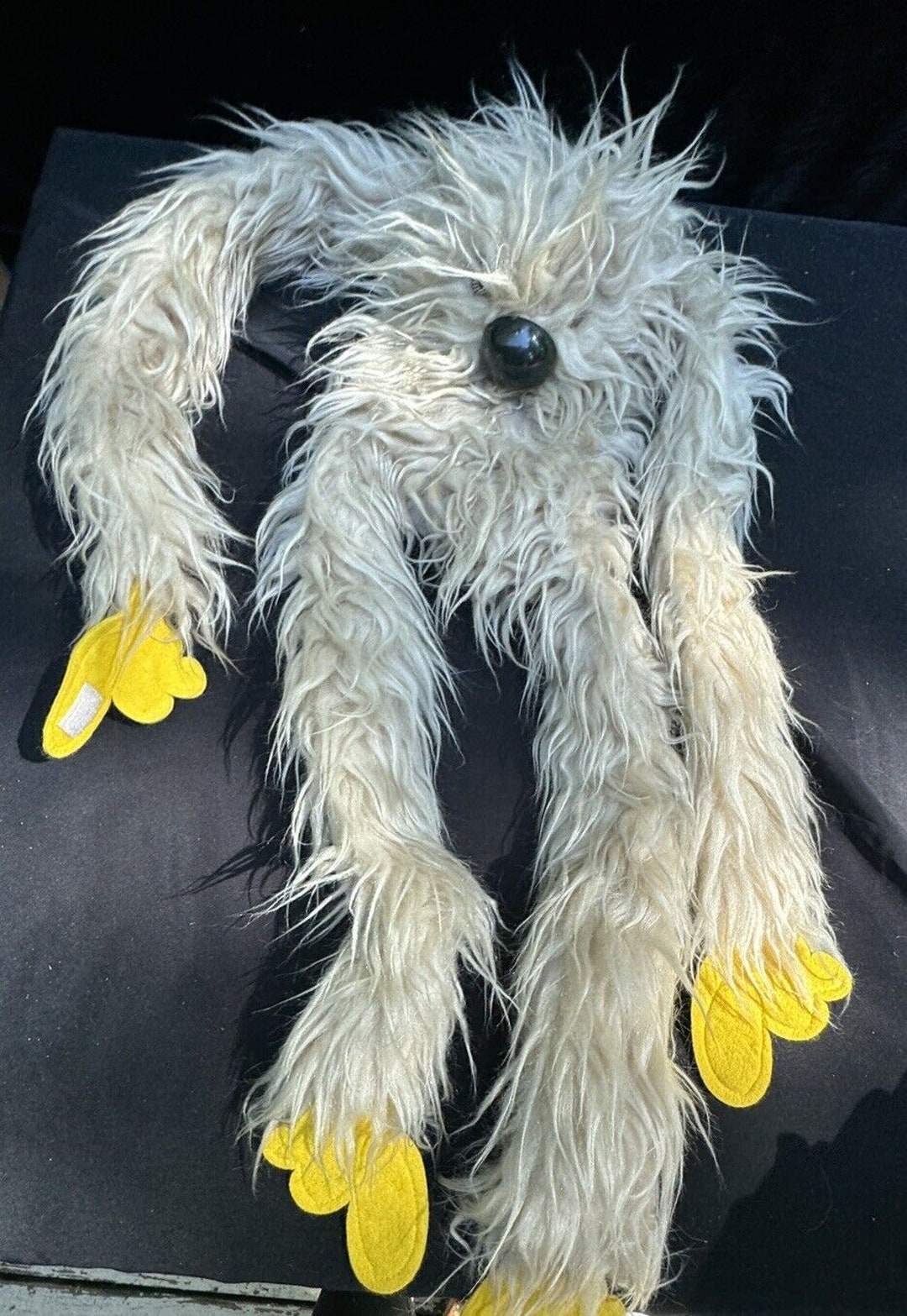 Vintage Rare by Tucci Toys Frizzles Monster Hand Puppet With Squeaker ...