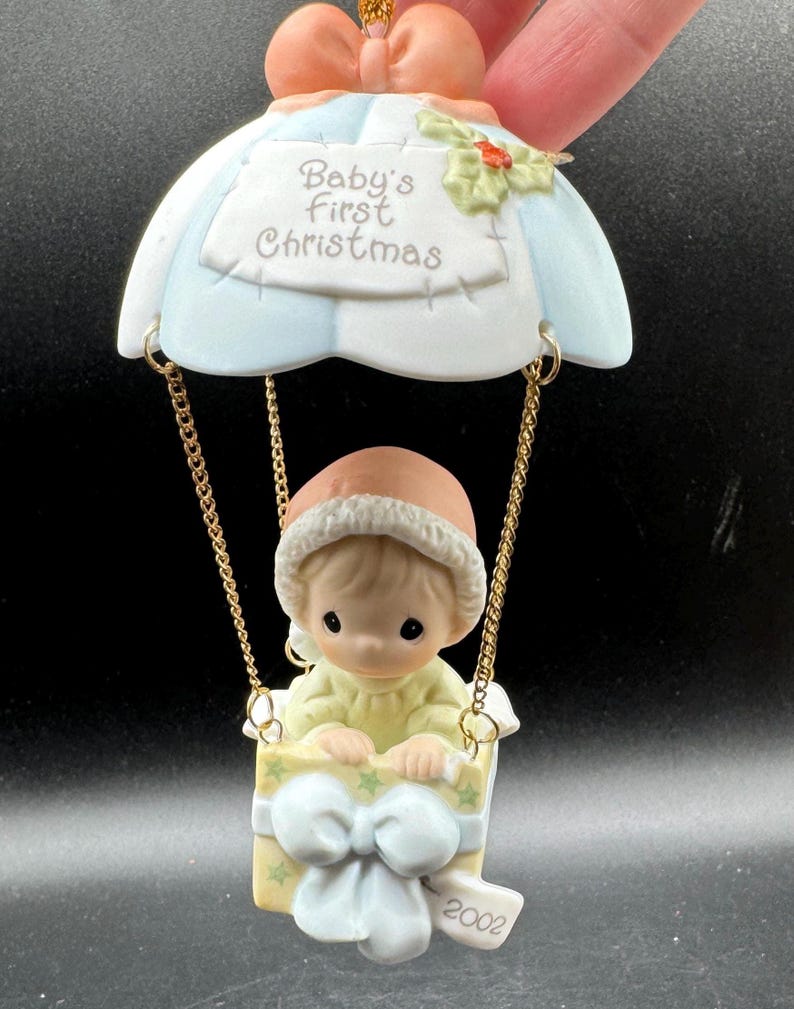 Adorno navideño para bebé de Precious Moments, modelo 104204, color ...