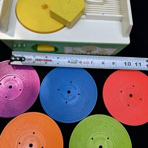 1984 Fisher Price Sesame Street Music Box Record Player 995N With 5 ...