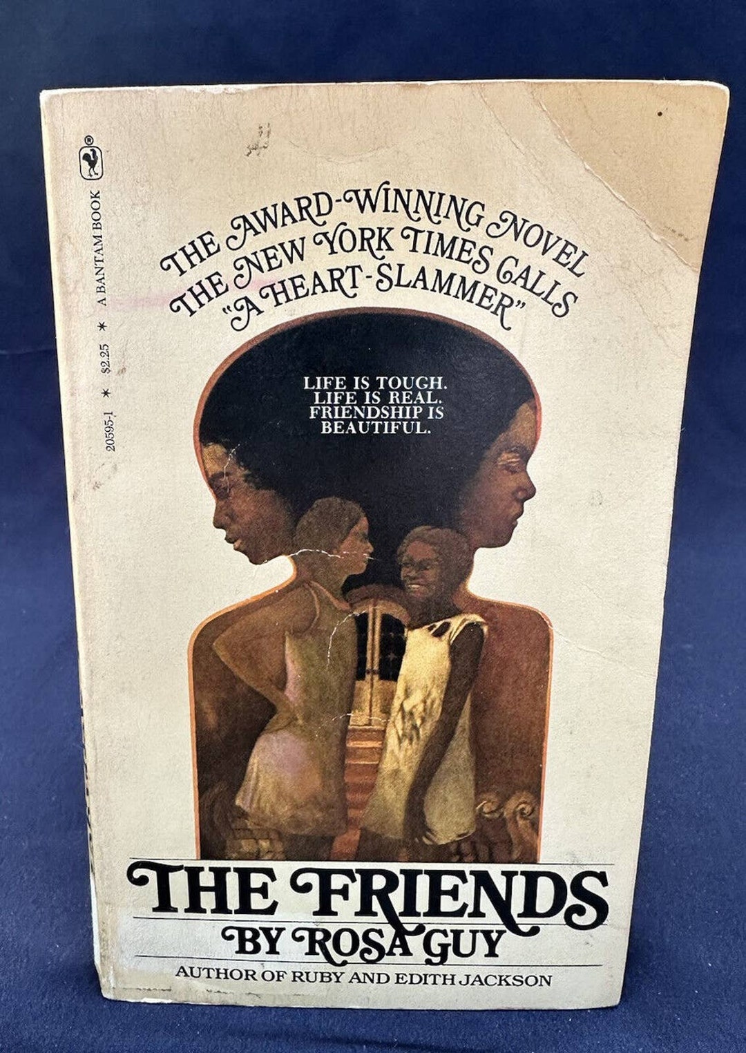 The Friends by Rosa Guy Fiction Holt, Rinehart and Winston SIGNED by ...