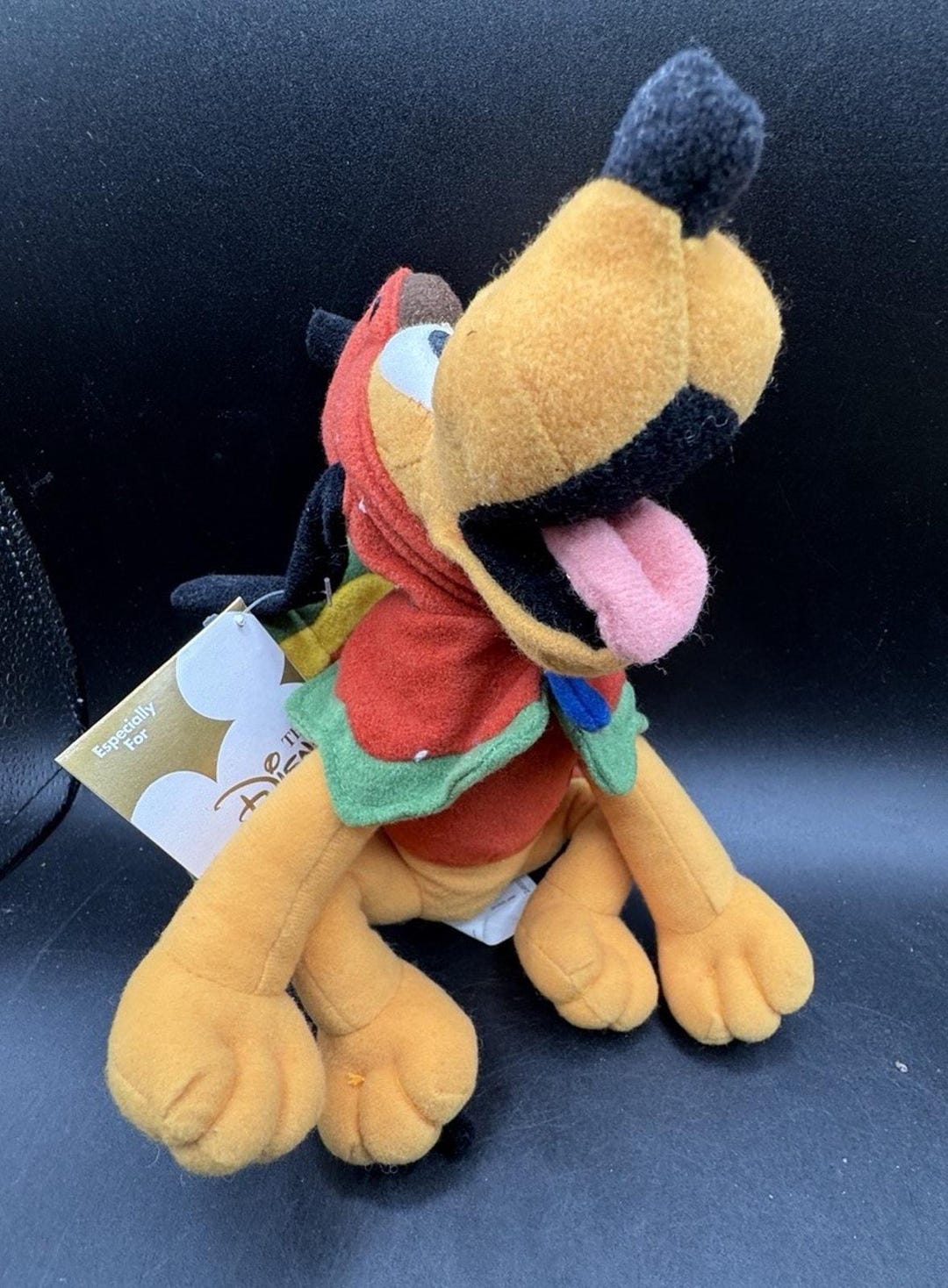 Brand New VTG Disney Store Turkey Pluto Bean Bag Plush Toy Thanking NWT ...