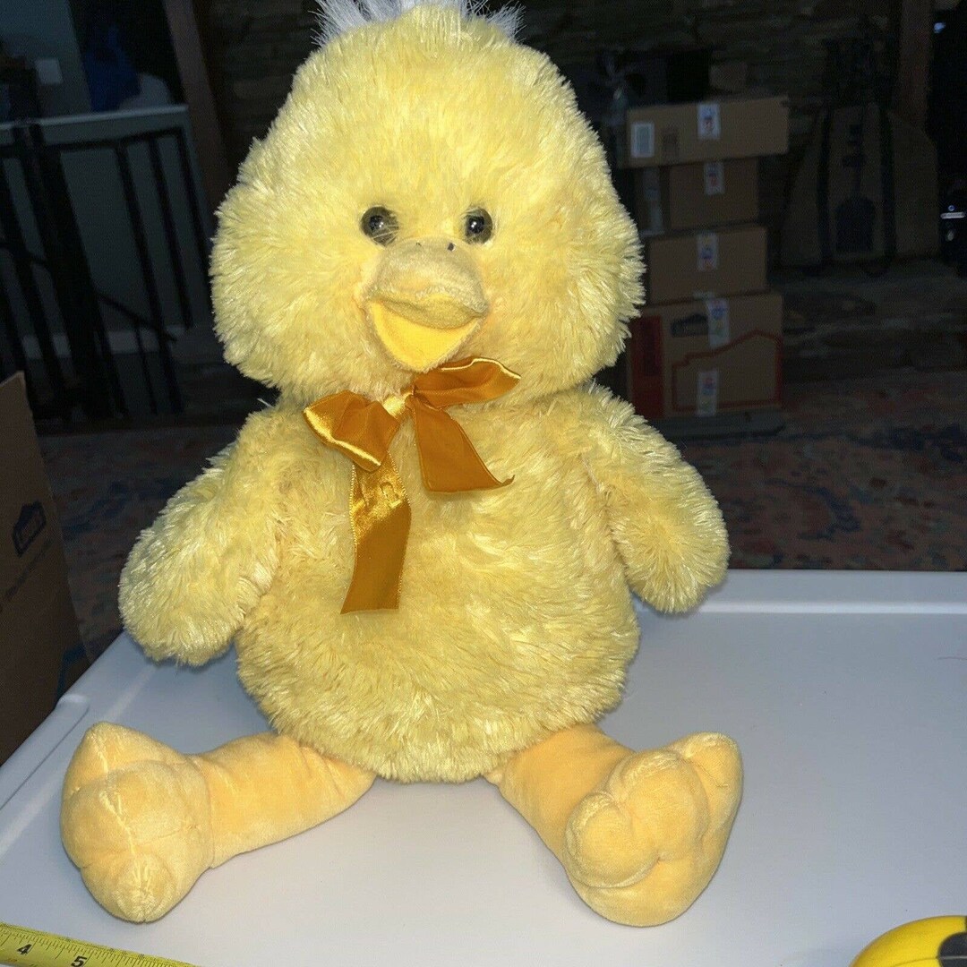 1990's Build A Bear Easter Chick Duck Yellow Chicken Plush Soft Toy ...
