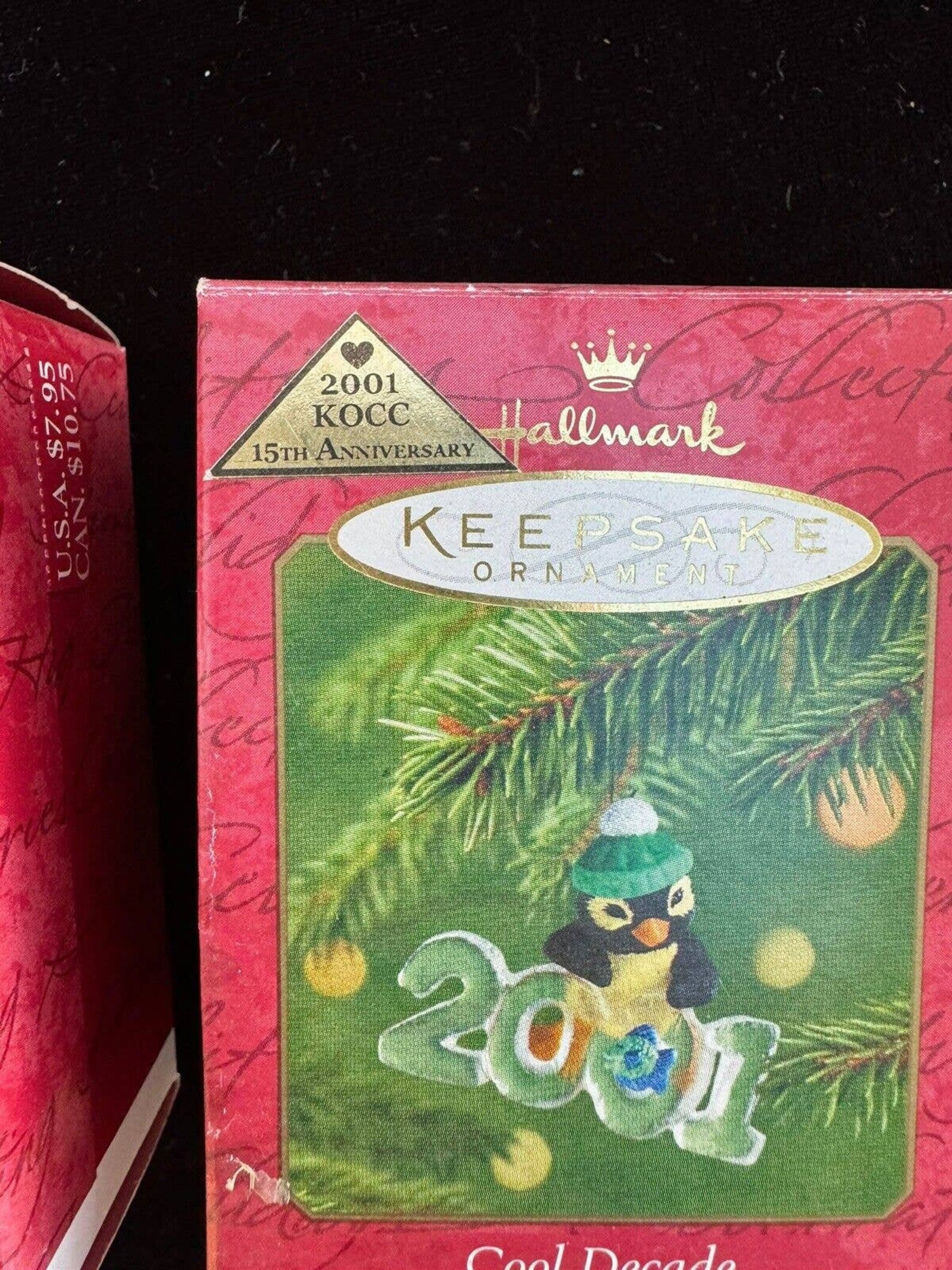 New! Hallmark 2001 Cool Decade & Signed Repaint Penguin Christmas ...