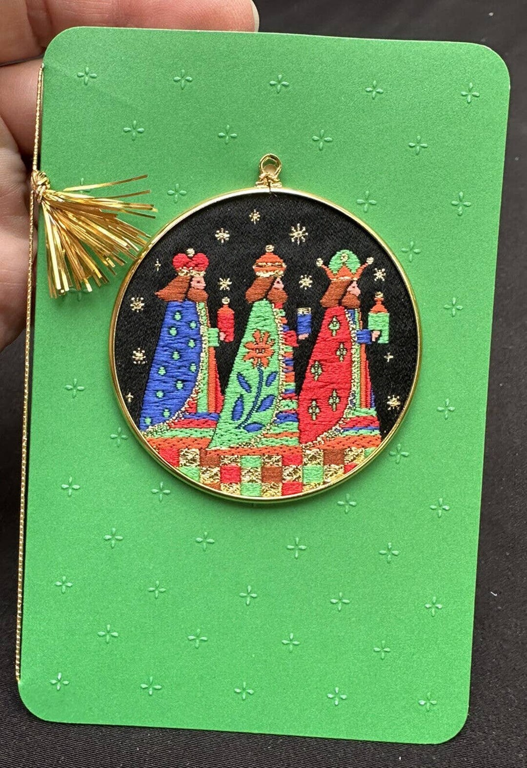 Rare 1983 Hallmark Don & Adele Hall “family Employee” Christmas ...
