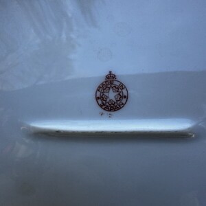 Vintage Nippon Gorgeous Floral Pattern Mint Green 16” Platter Made in ...