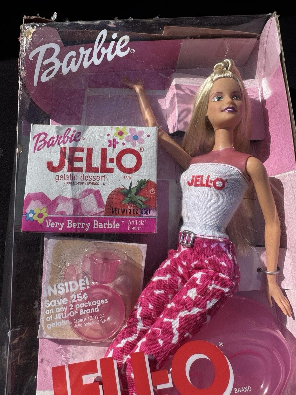 Barbie Jell-o Fun Barbie Doll 2001 Mattel #55417 Real JELLO & MOLD Nrfb ...