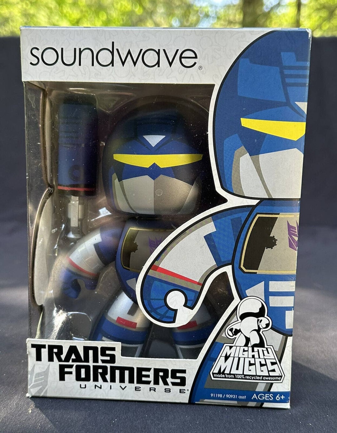 Transformers Mighty Muggs Soundwave Figure in Original Box T4 - Etsy