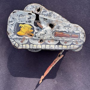 Rare Linemar Marx Tin Litho Windup Hanna-barbera’s the Flintstones M-3 ...