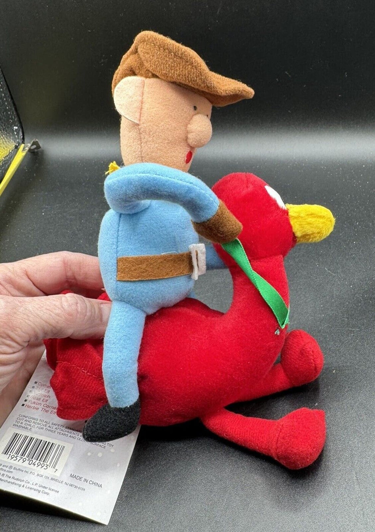 New! Rudolph Island of Misfit Toys MISFIT COWBOY Plush Stuffins in Bag ...