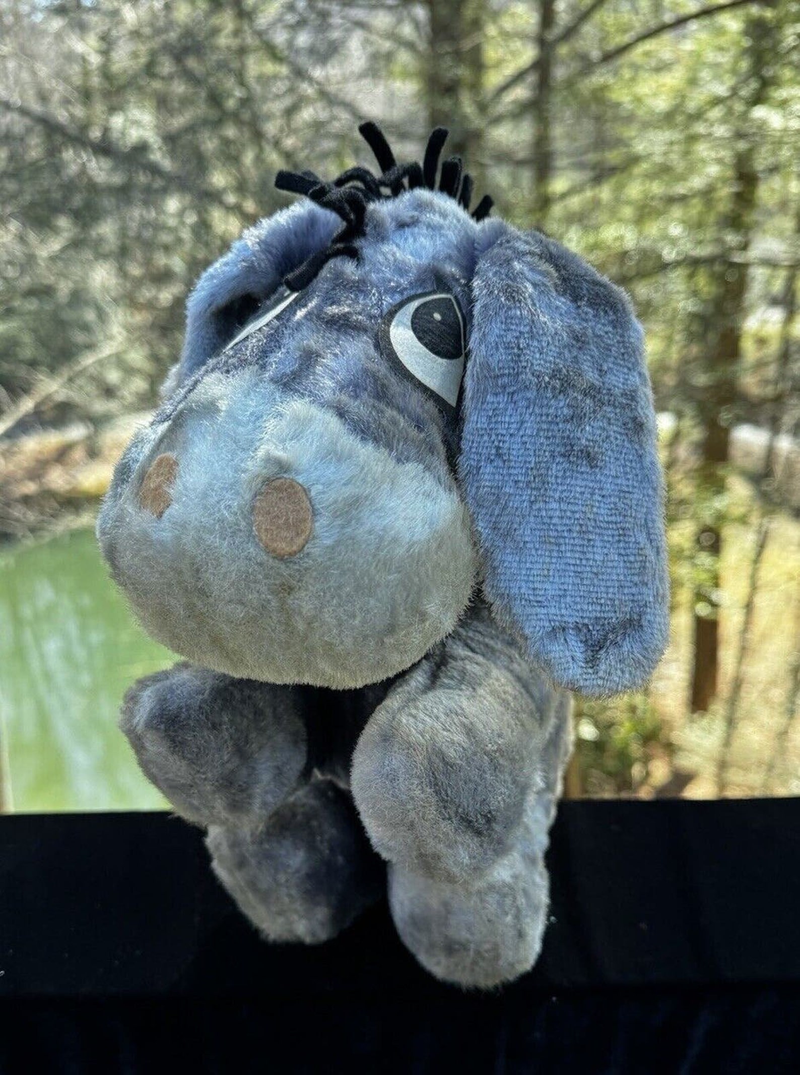 1966 Gund Swedlin Disney Winnie the Pooh 12" Eeyore Plush Walt Disney ...