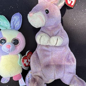 TY Beanie Babies Lot 5 EASTER Bunnies Lamb Basket Beanies & More - Etsy
