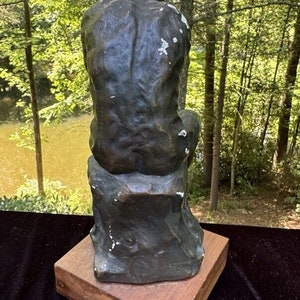 1960 Rodin’s the Thinker by Austin Productions Cast Stone 1st Edition ...