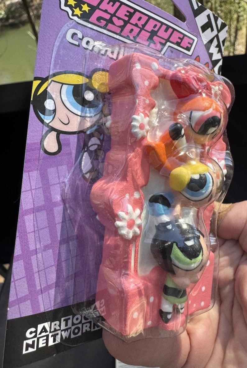 Vintage Cartoon Network Brand New Wilton the Powerpuff Girls Candle ...