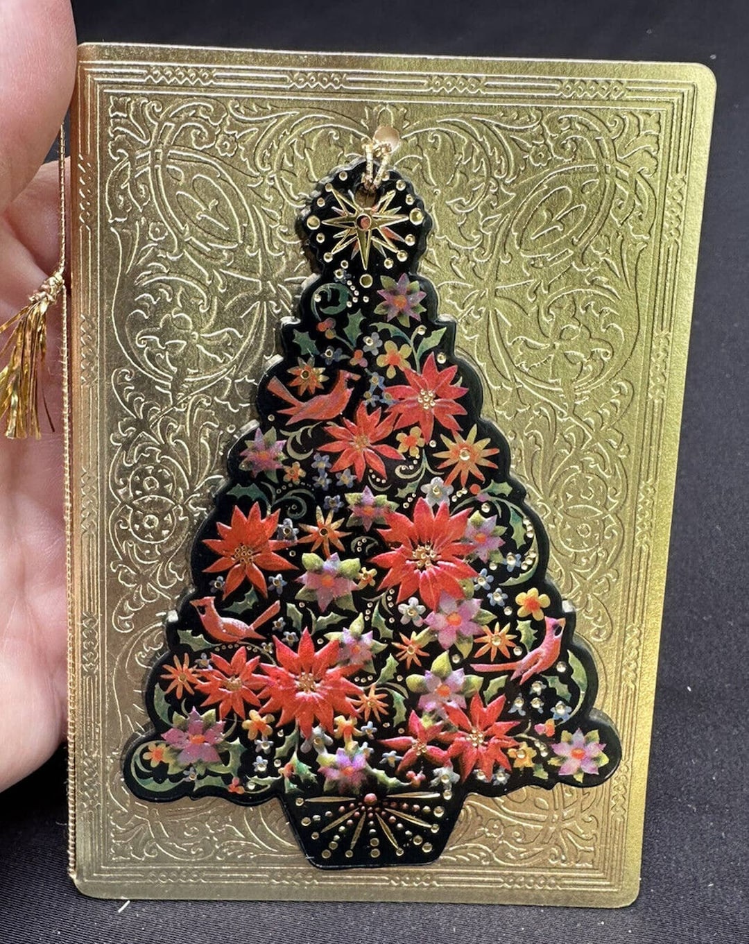 Rare 1978 Hallmark Don and Adele Hall “family Employee” Christmas Card Ornament - Etsy