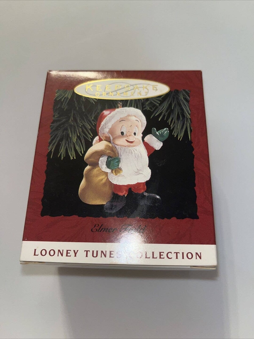 New Hallmark Ornament Elmer Fudd Looney Tunes Collection Santa Claus ...
